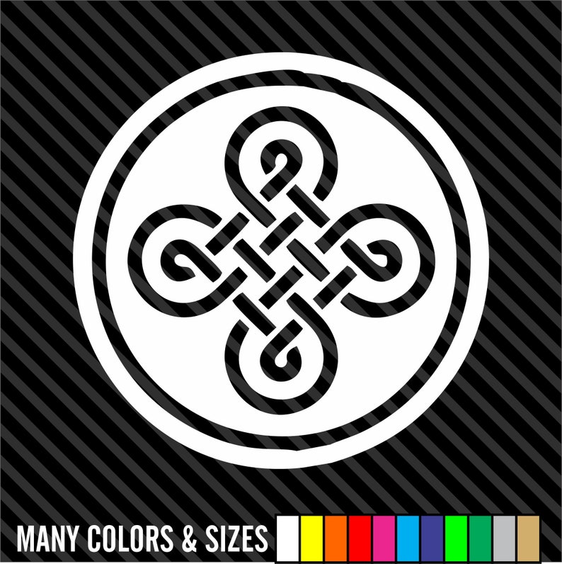 Celtic Knot Decal Sticker Vinyl Car Window Irish Tribal - Etsy