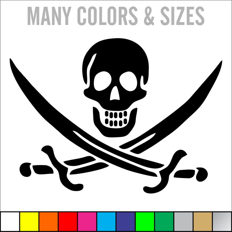 Pirate Wall Decals - Etsy