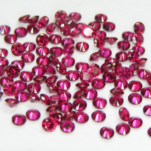 Ruby Lab Created Loose - Etsy