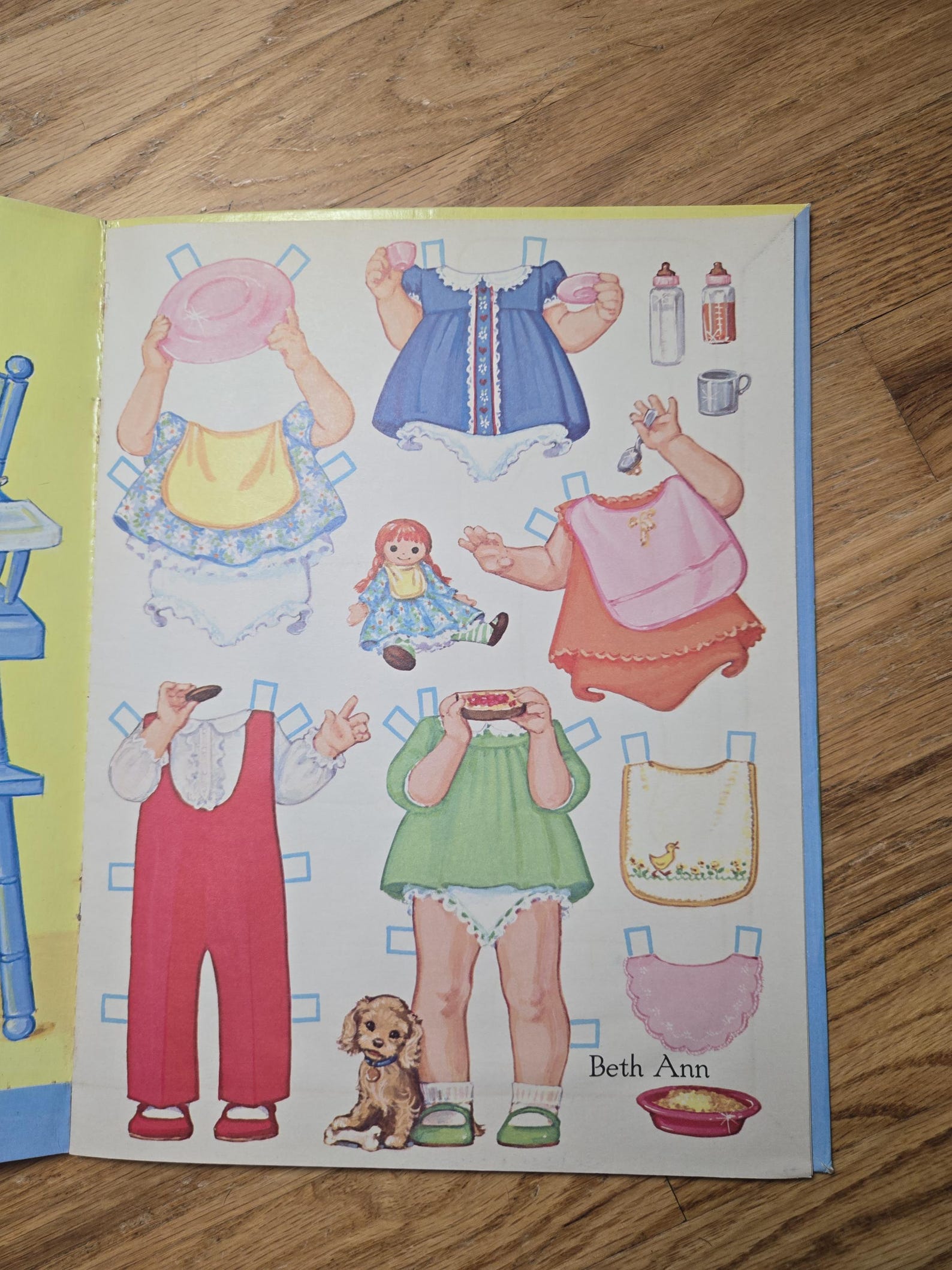 Vintage 1970 Beth Ann Uncut Paper Dolls Book - Etsy
