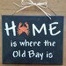 Home is Where the Old Bay is Maryland Blue Crab Sign | Etsy