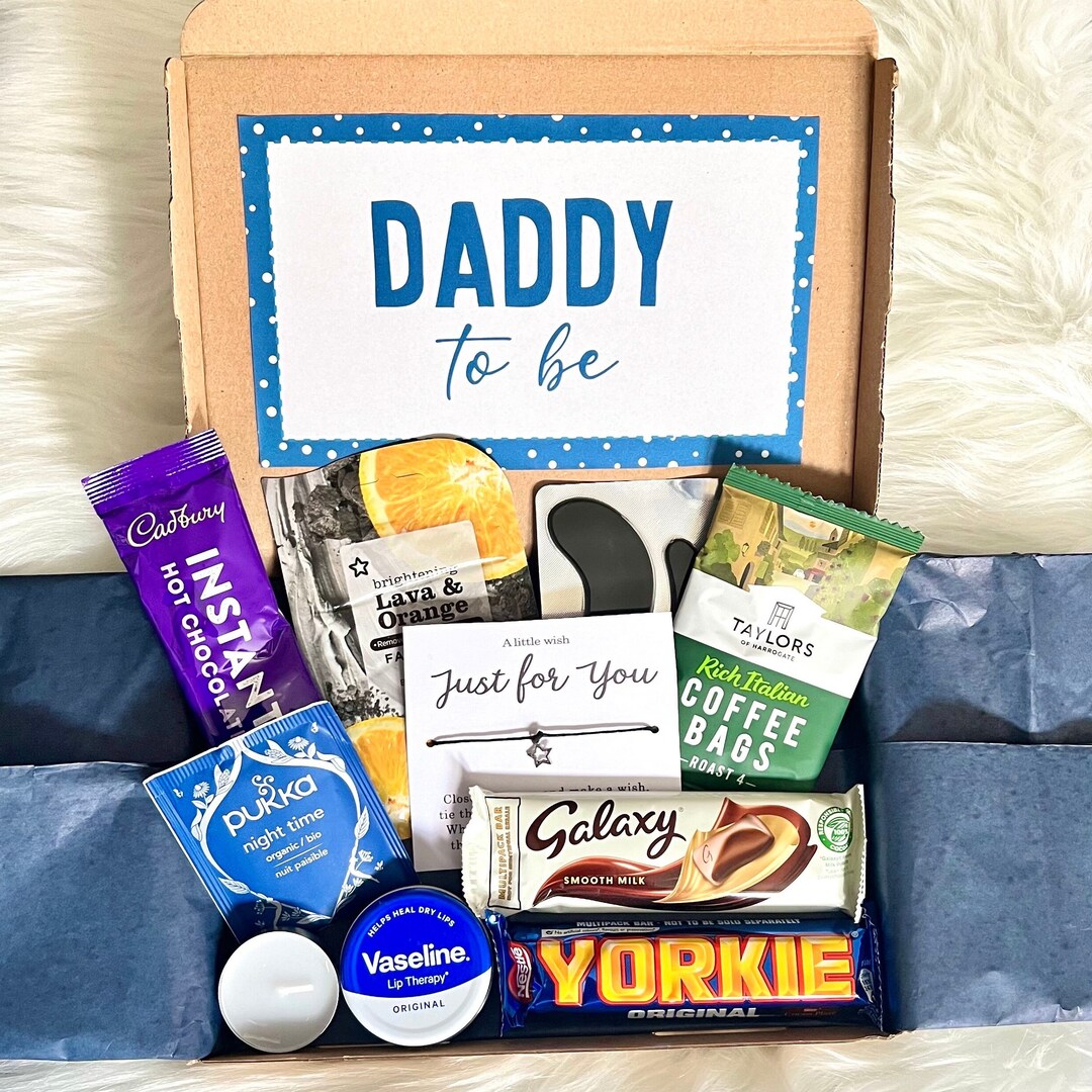 Daddy to Be Gift Box New Dad Father to Be Mens Spa Pamper Box New Dad ...