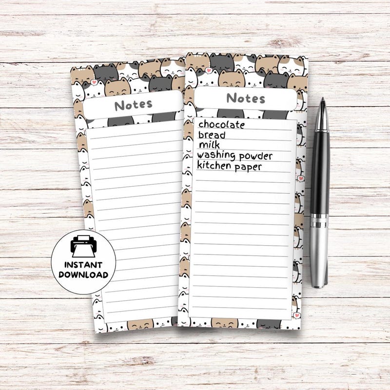 Cute Notepads - Etsy