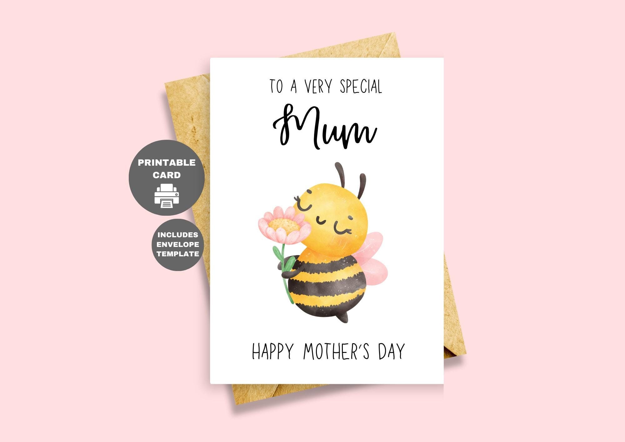 Printable Mother's Day Card to A Very Special Mum Happy Mother's Day ...