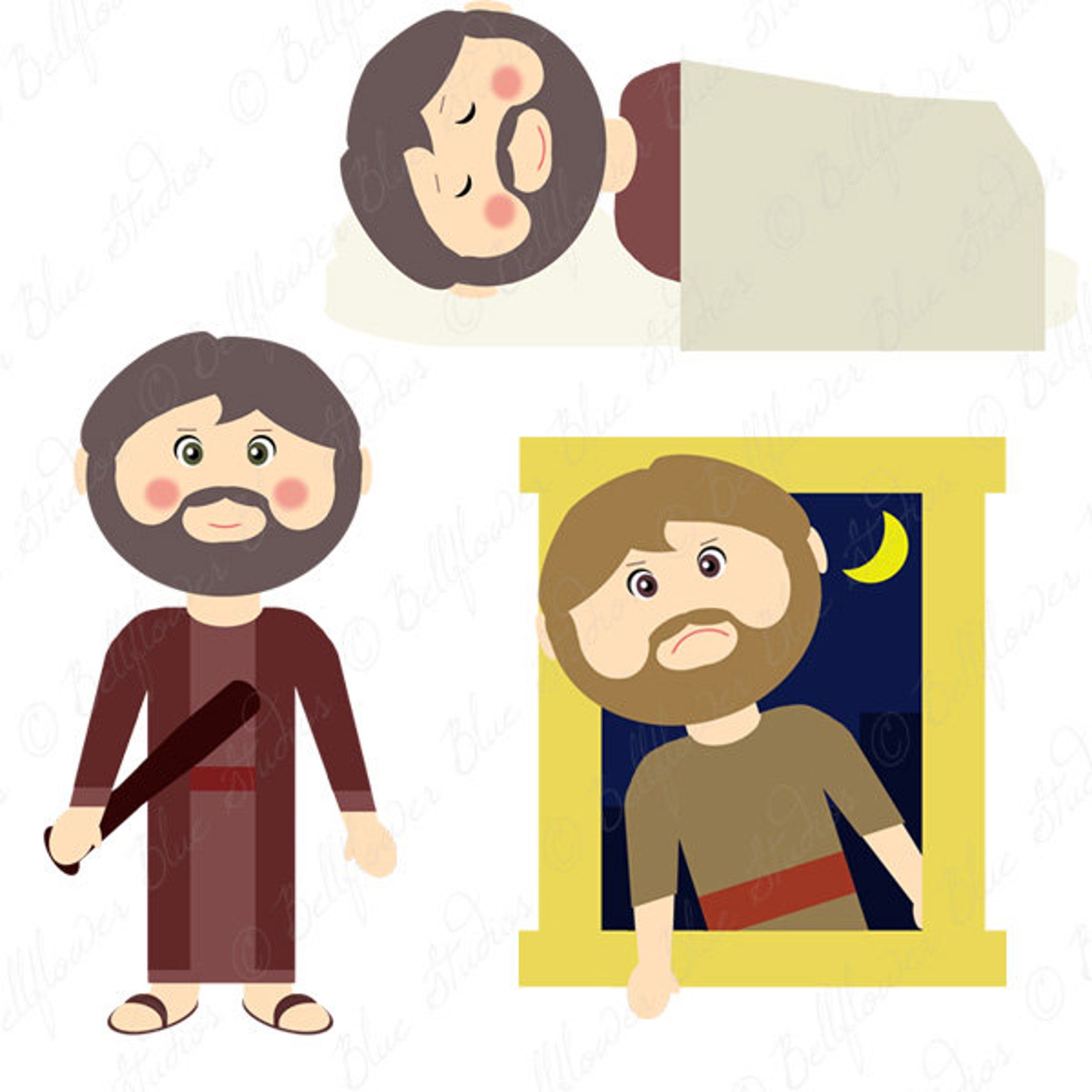 Selected Parables From Matthew 24-25 Digital Clipart - Etsy