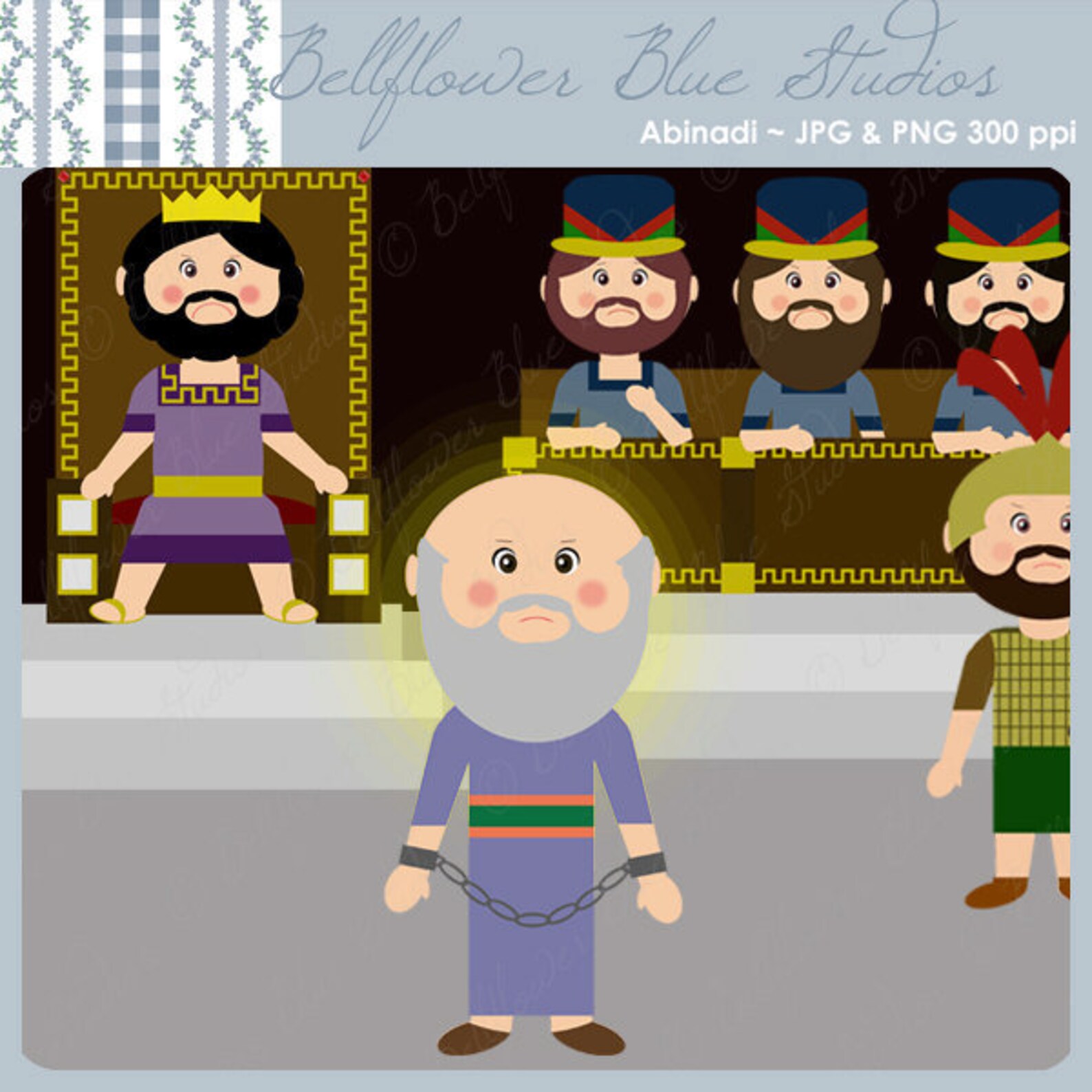 Abinadi Digital Clipart - Etsy
