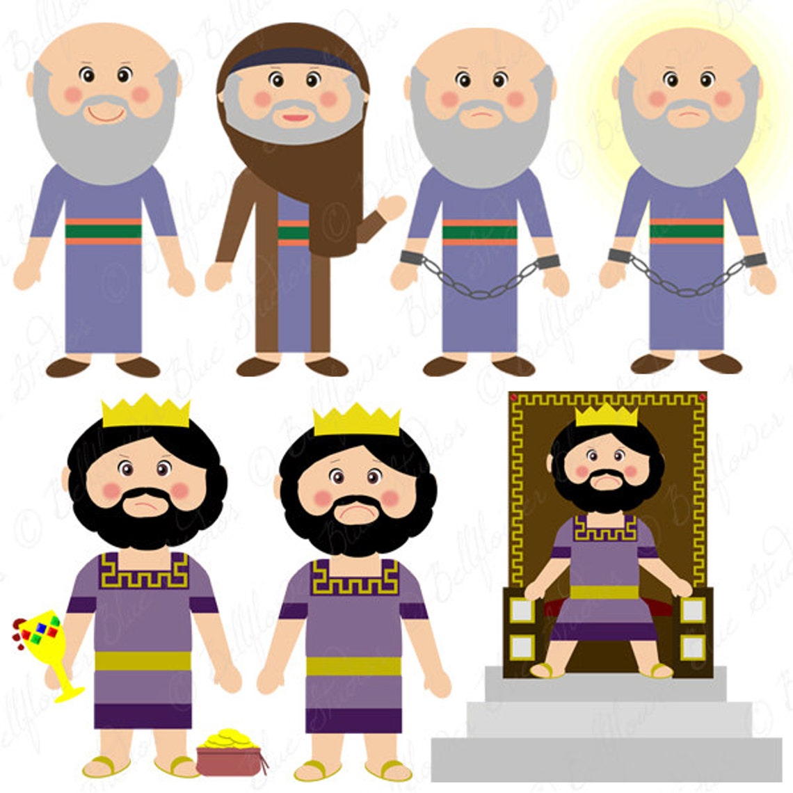 Abinadi Digital Clipart - Etsy
