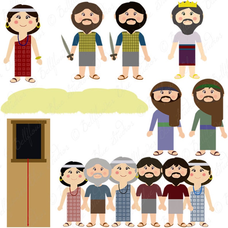 Jericho Digital Clipart - Etsy