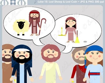Jacob and Esau Digital Clipart