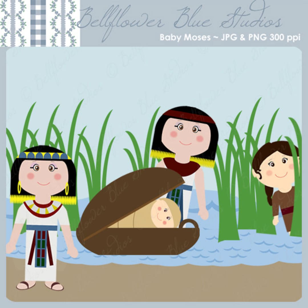 Baby Moses Clipart