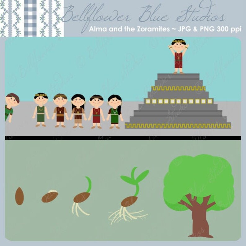 Alma and the Zoramites Digital Clipart - Etsy