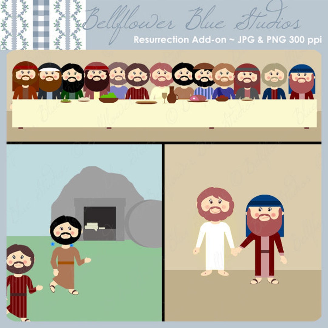 Resurrection/easter Add-on Digital Clipart Bundle - Etsy
