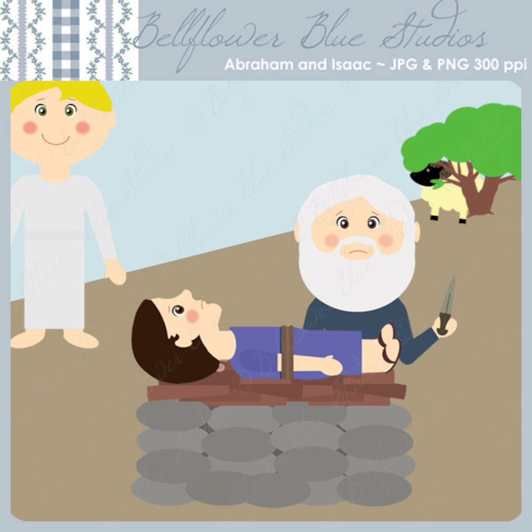 Isaac Son Of Abraham Clip Art