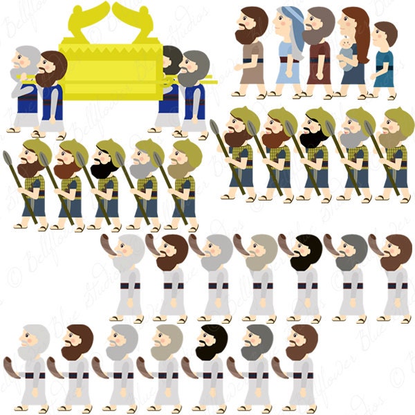 Jericho Digital Clipart - Etsy