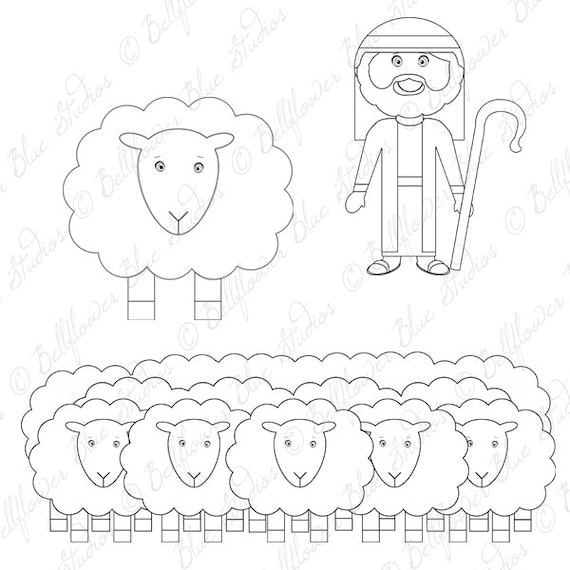 The Lost Sheep Clipart