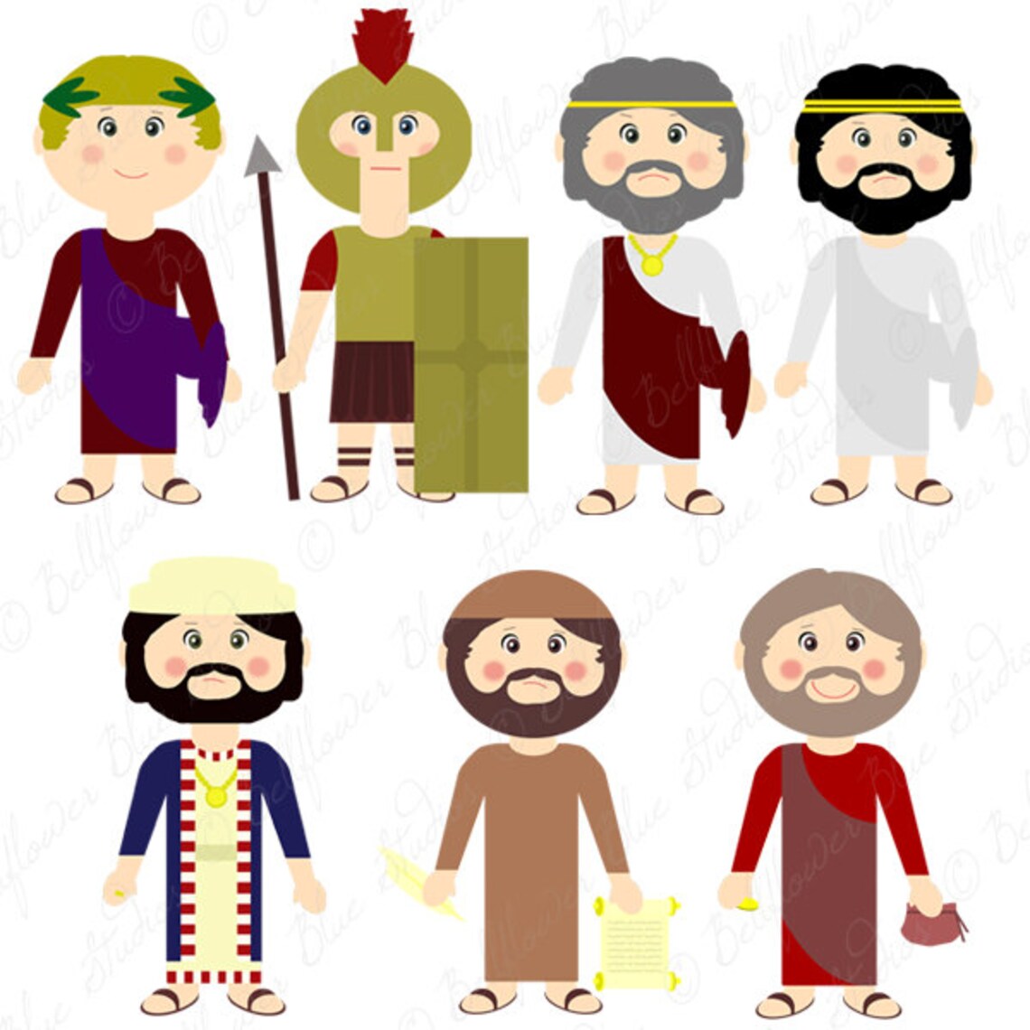 Nativity Add-on Digital Clipart Bundle - Etsy