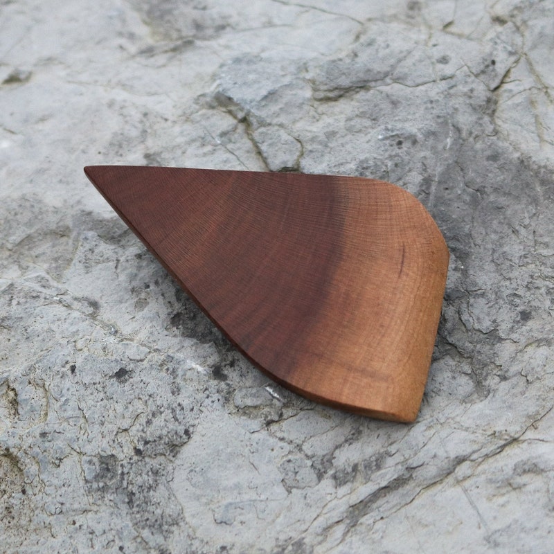 Wooden Brooch - Etsy