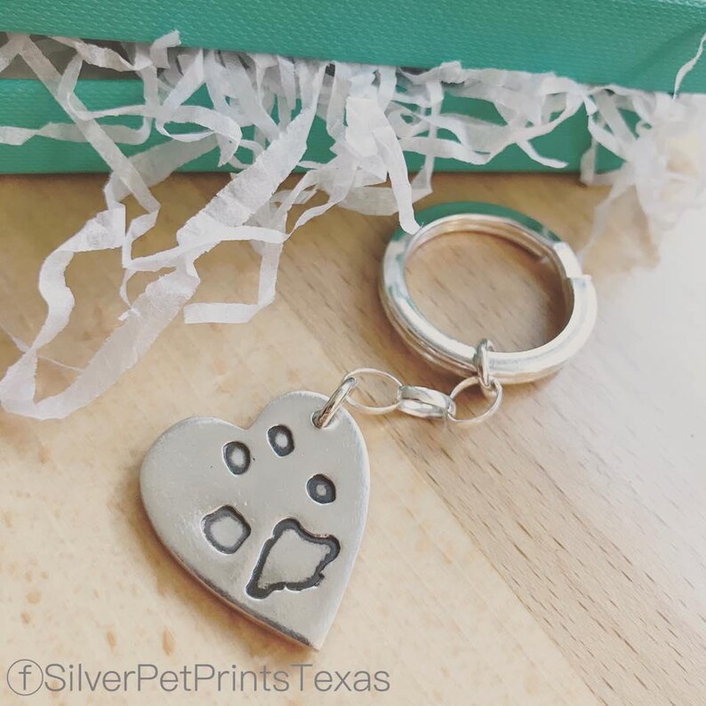 Personalized silver key rings | Etsy