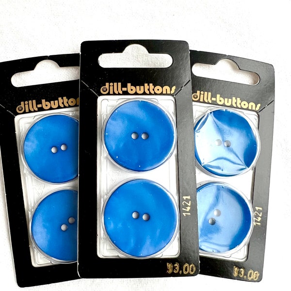 Royal Blue Buttons - Etsy
