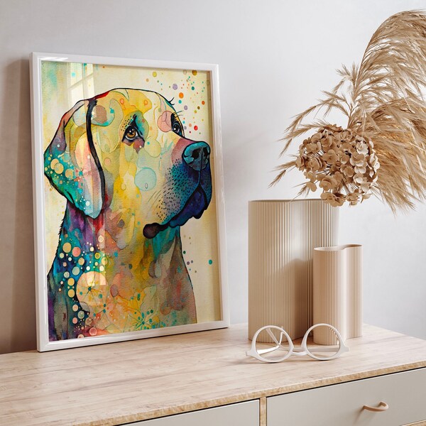 Labrador Painting - Etsy