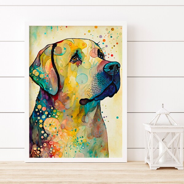Labrador Painting - Etsy