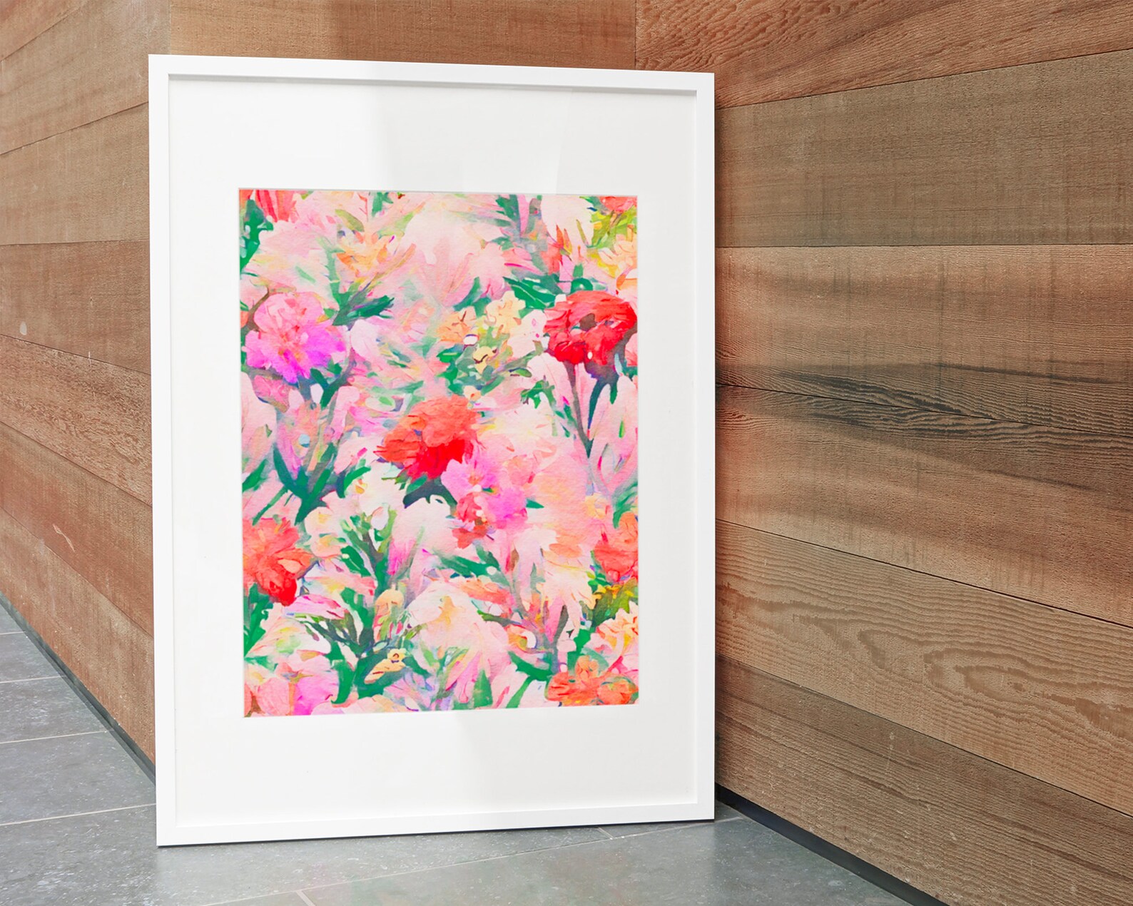 Floral Printable Art Floral Artwork Floral Digital Print - Etsy