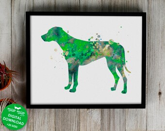 Rhodesian Ridgeback Painting - Etsy