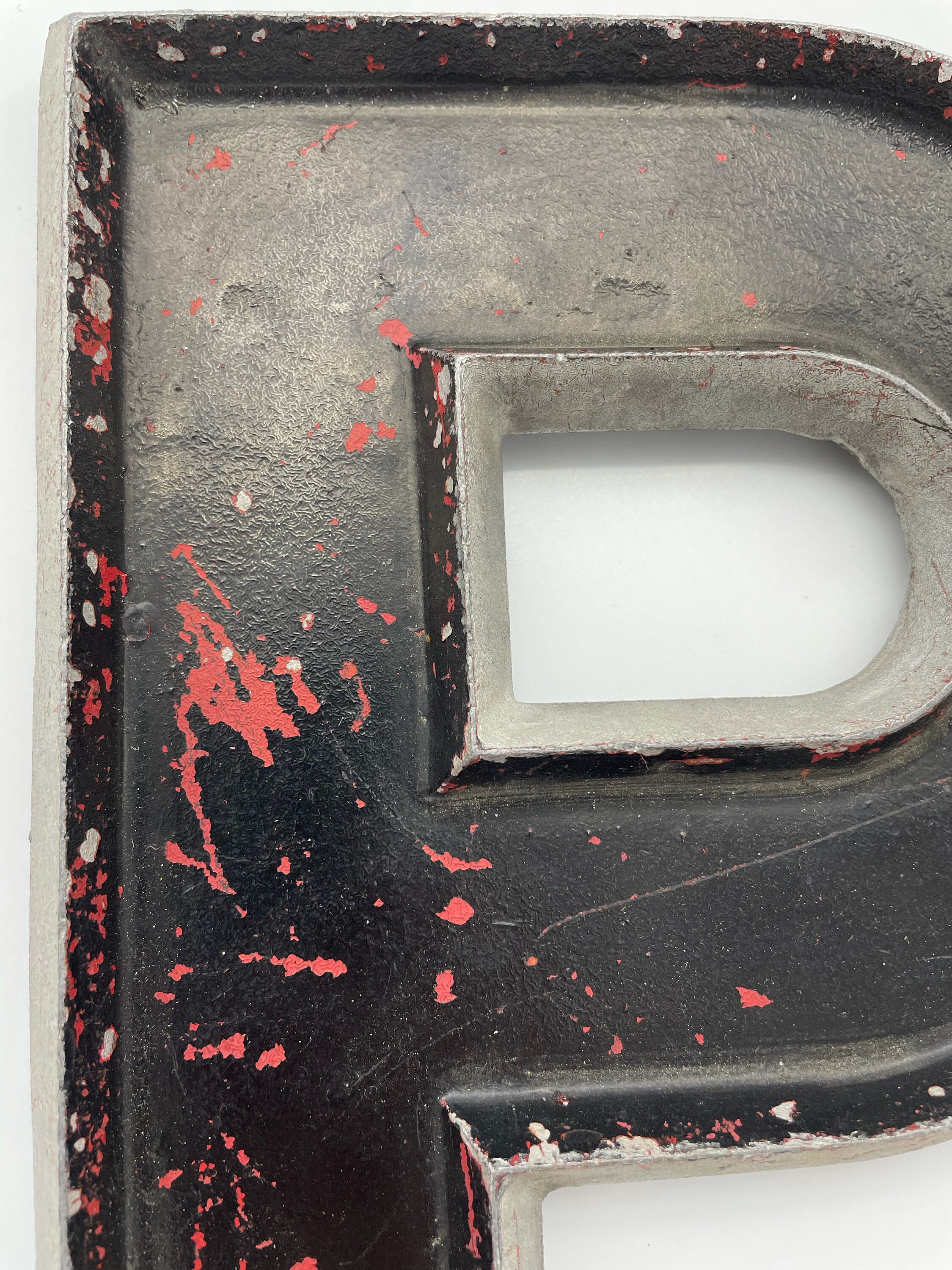 Vintage Theater Metal Marquee Letter "p" - Etsy