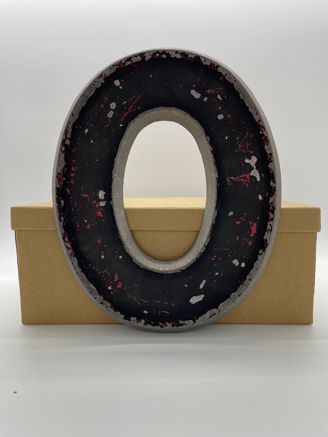 Vintage Metal Marquee Sign Letter o - Etsy