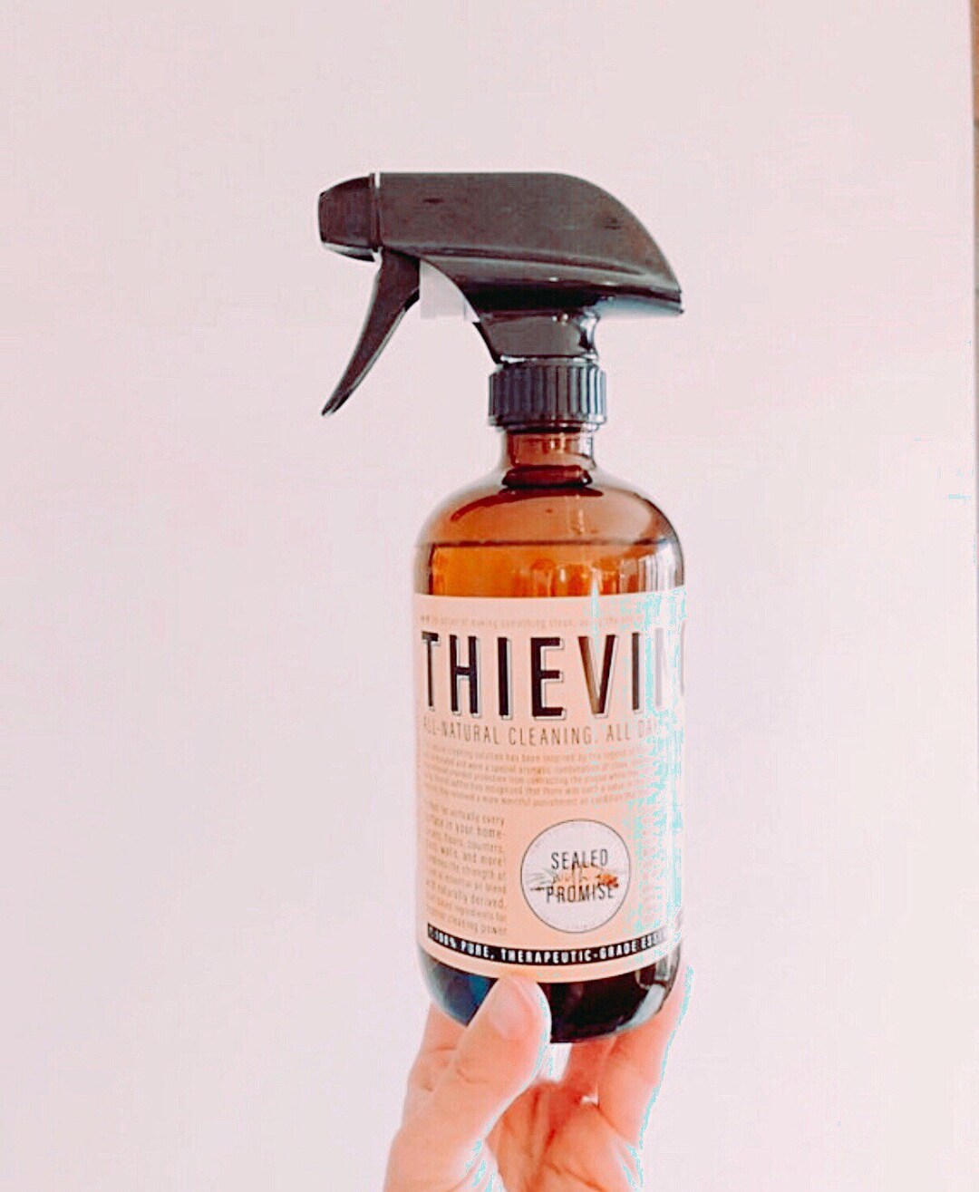 Thieves Cleaner Label Household Cleaner Spray Bottle Label All Purpose ...