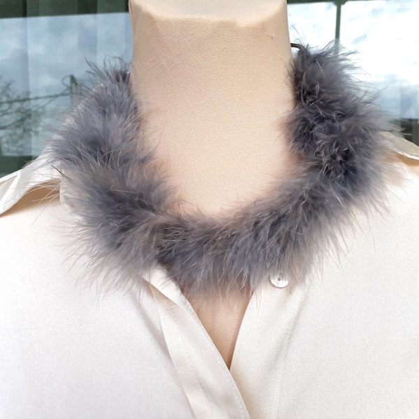 Feather Choker - Etsy