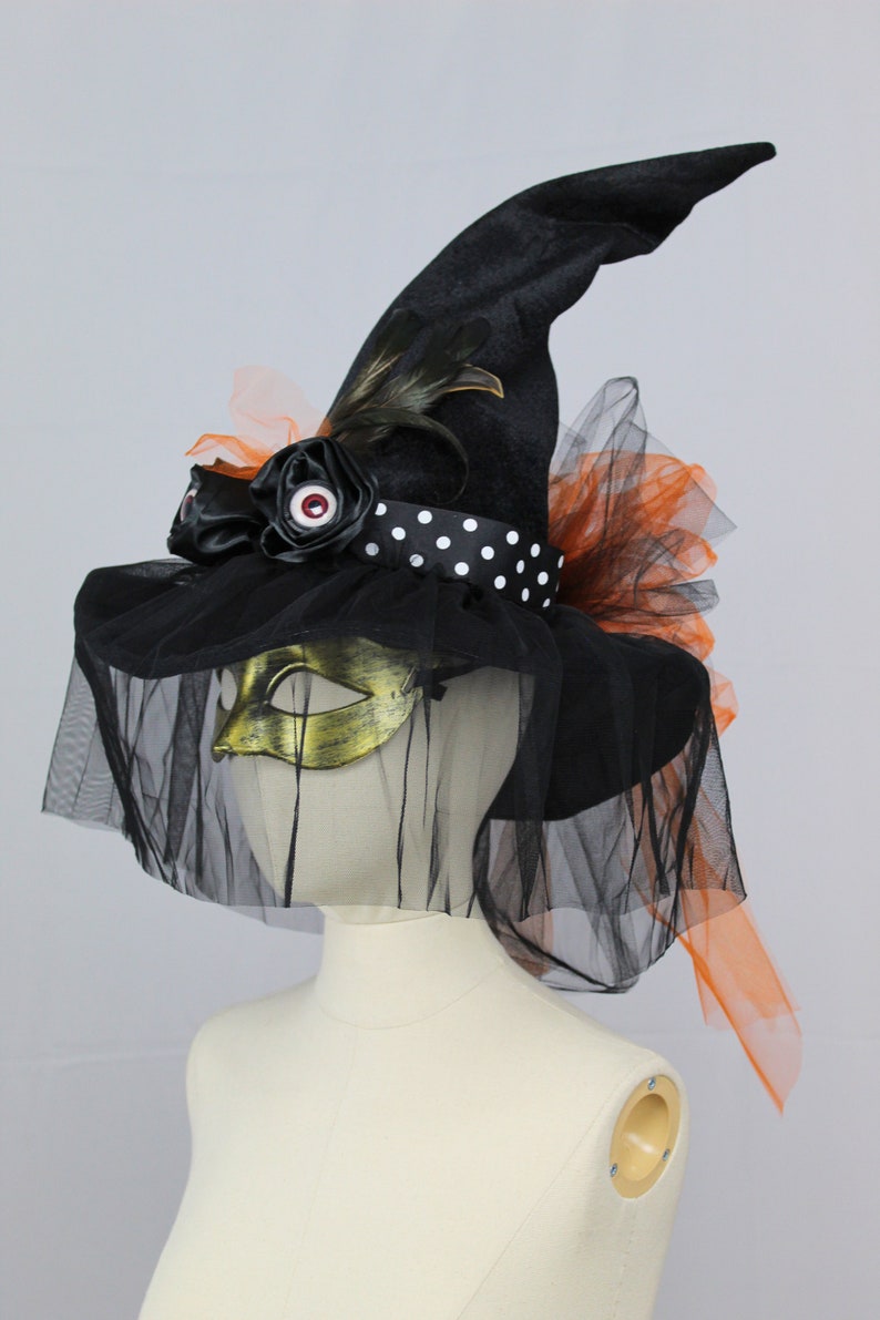 Witch Hat Costume for Women Pointed Hat or Adult Witch Hat - Etsy