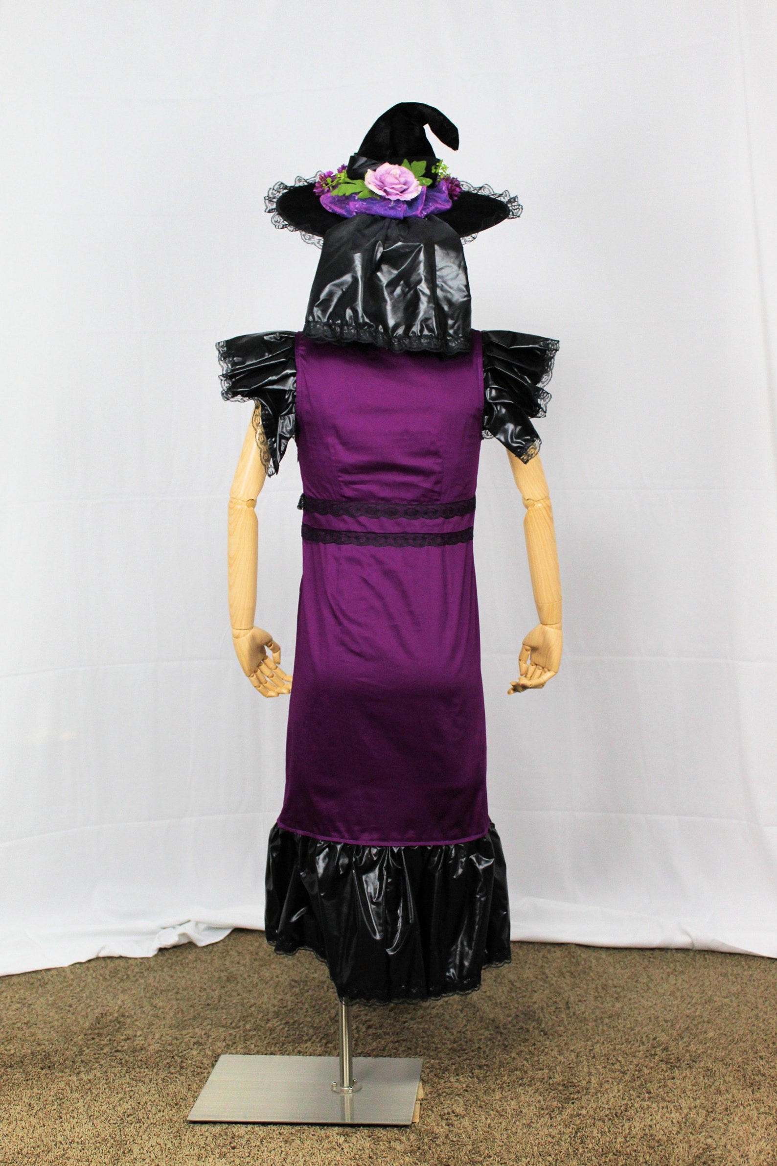 Plus Size Witch Costume Women, Plus Size Woman Costume, Purple Witch ...