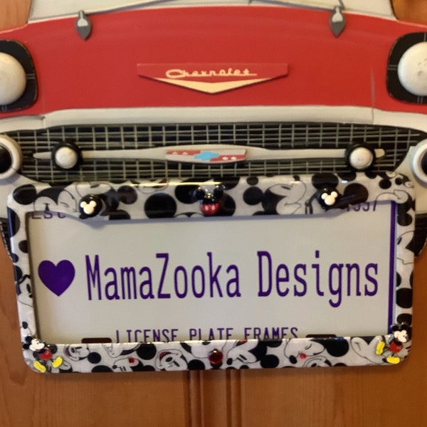 Mickey Mouse License Plate - Etsy