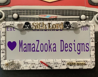 Lord License Plate Frame - Etsy