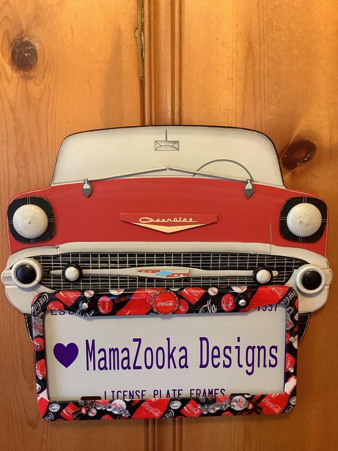 Handmade Coca-cola 3D License Plate Frame by Mamazooka Designs - Etsy