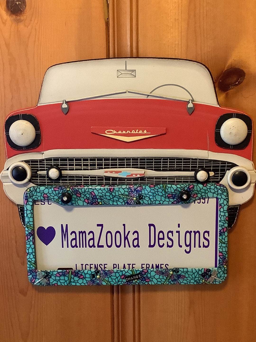 Dragonfly 3D License Plate Frame by Mamazooka Designs - Etsy