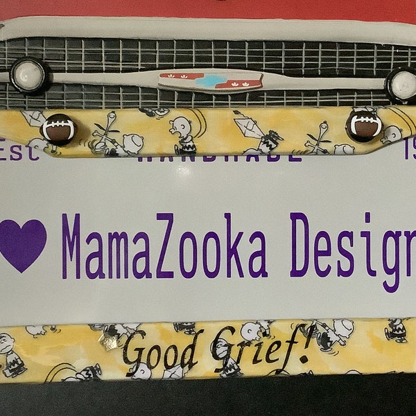 Snoopy License Plate - Etsy