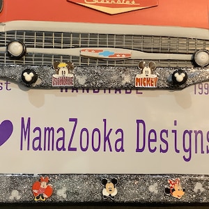 LIMITED EDITION Mickey & Minnie Mouse 3D License Plate Frame by ...