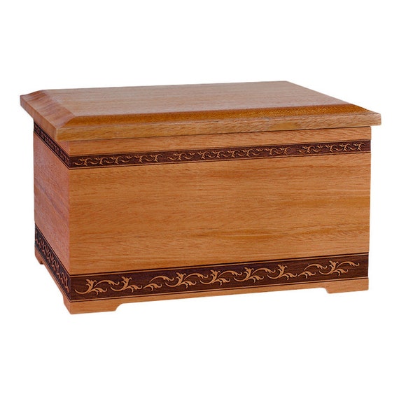 Mahogany Memory Chest Wood Cremation Urn - Etsy