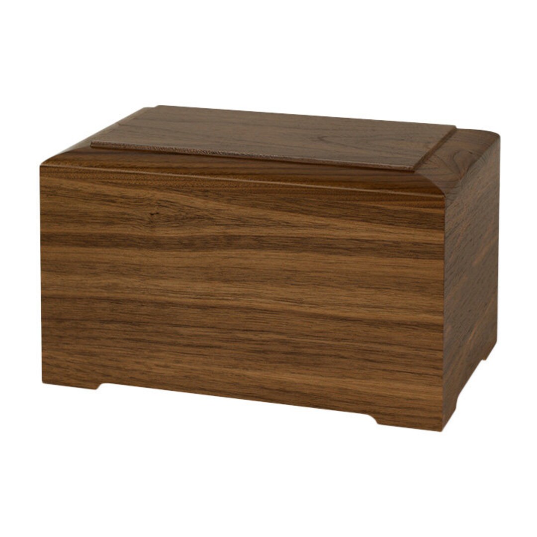 Walnut Marquis Wood Cremation Urn - Etsy