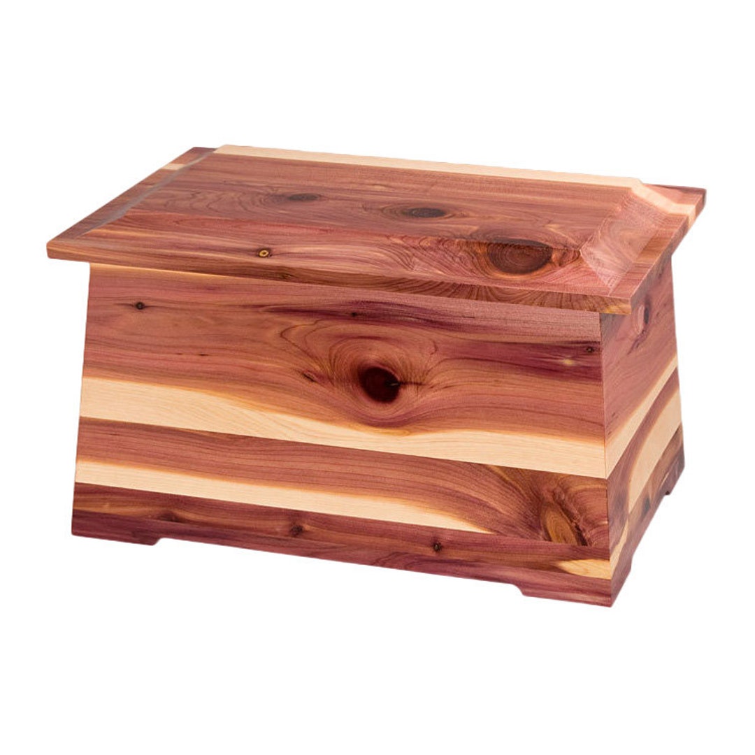 Cedar Sonata Wood Cremation Urn - Etsy