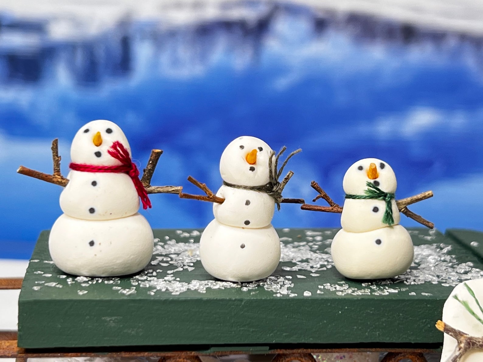 Handmade Custom Christmas Snowman Winter Holiday Family Set of - Etsy
