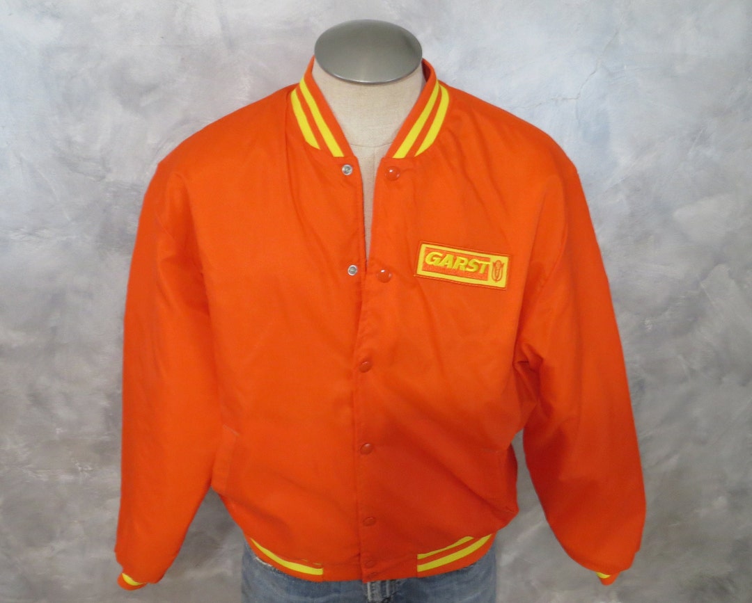 Vintage Garst Seed Company Logo Jacket Size XL Vintage 80s Agriculture ...