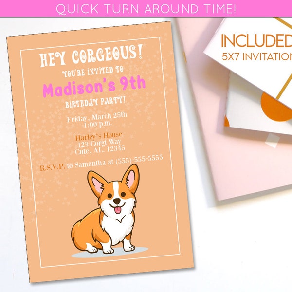 Corgi Birthday Decorations - Etsy
