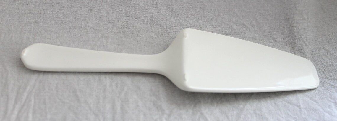 Christmas Decor White Ceramic Cake Desert Server Serving Piece - Etsy