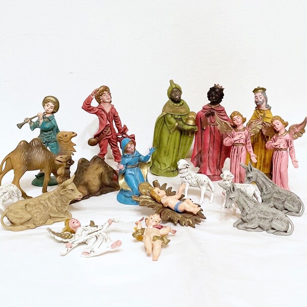 Italian Nativity Set - Etsy
