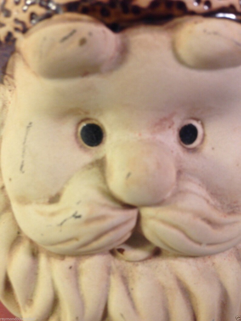 Vintage Large Santa Claus Ceramic Statue Figurine 14 X 11 Christmas ...