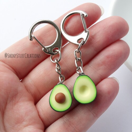 Avocado Keychain | Etsy UK