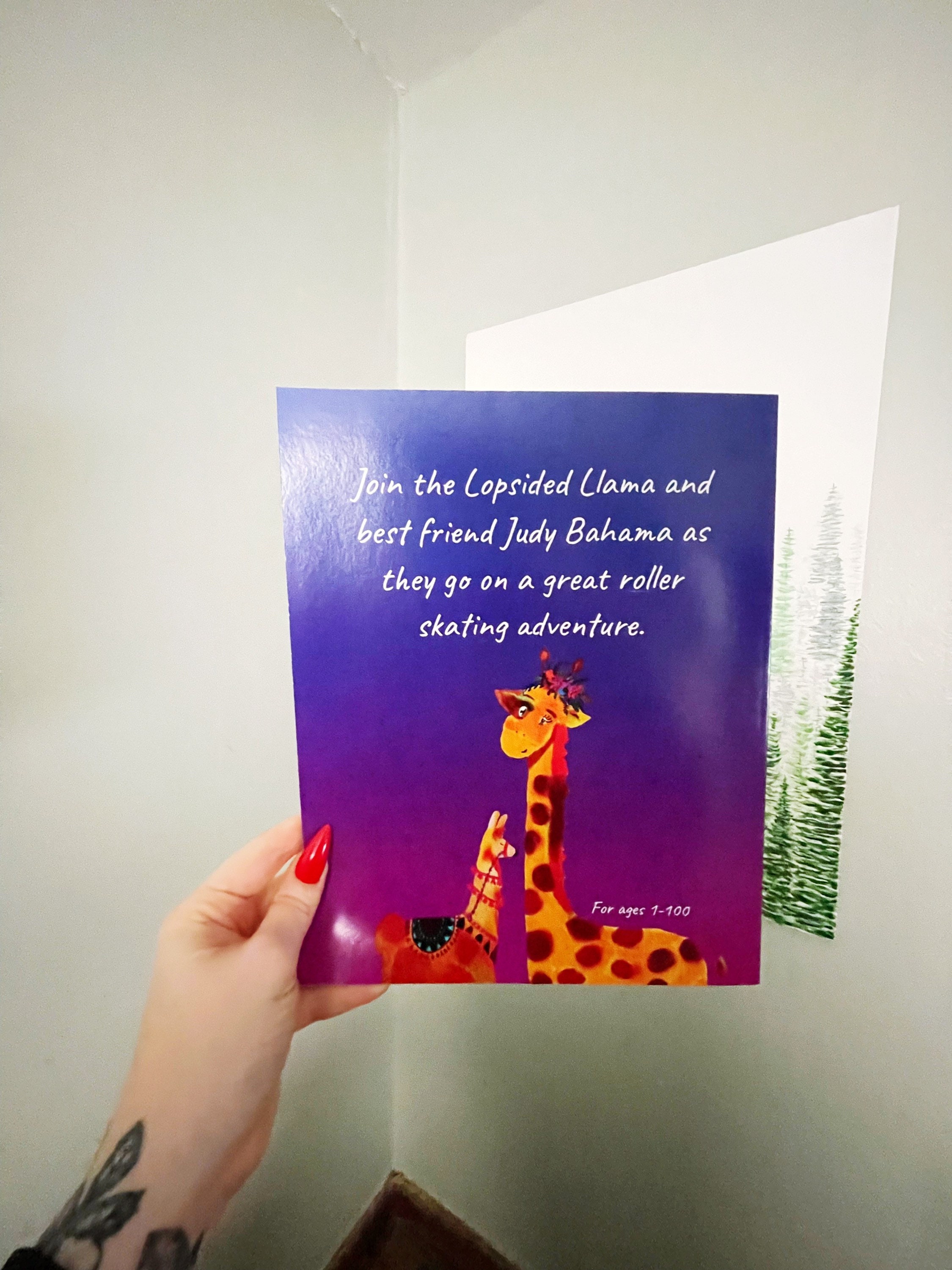 The Lopsided Llama Book. Childrens Book. 8x12. By: Lydia Cassels and ...